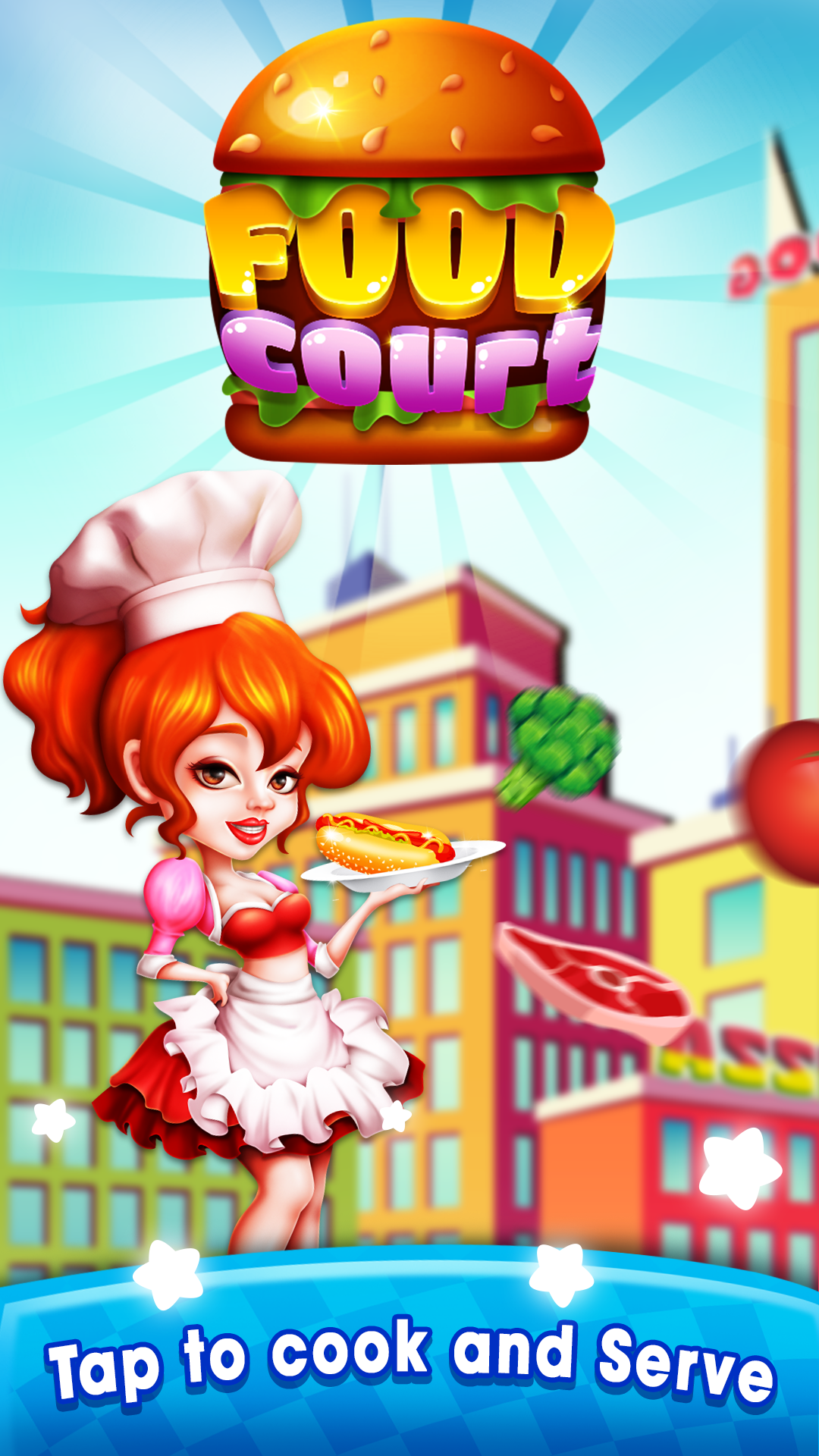Food Court - Crazy Chef Restaurant Cooking Games for Android/iOS