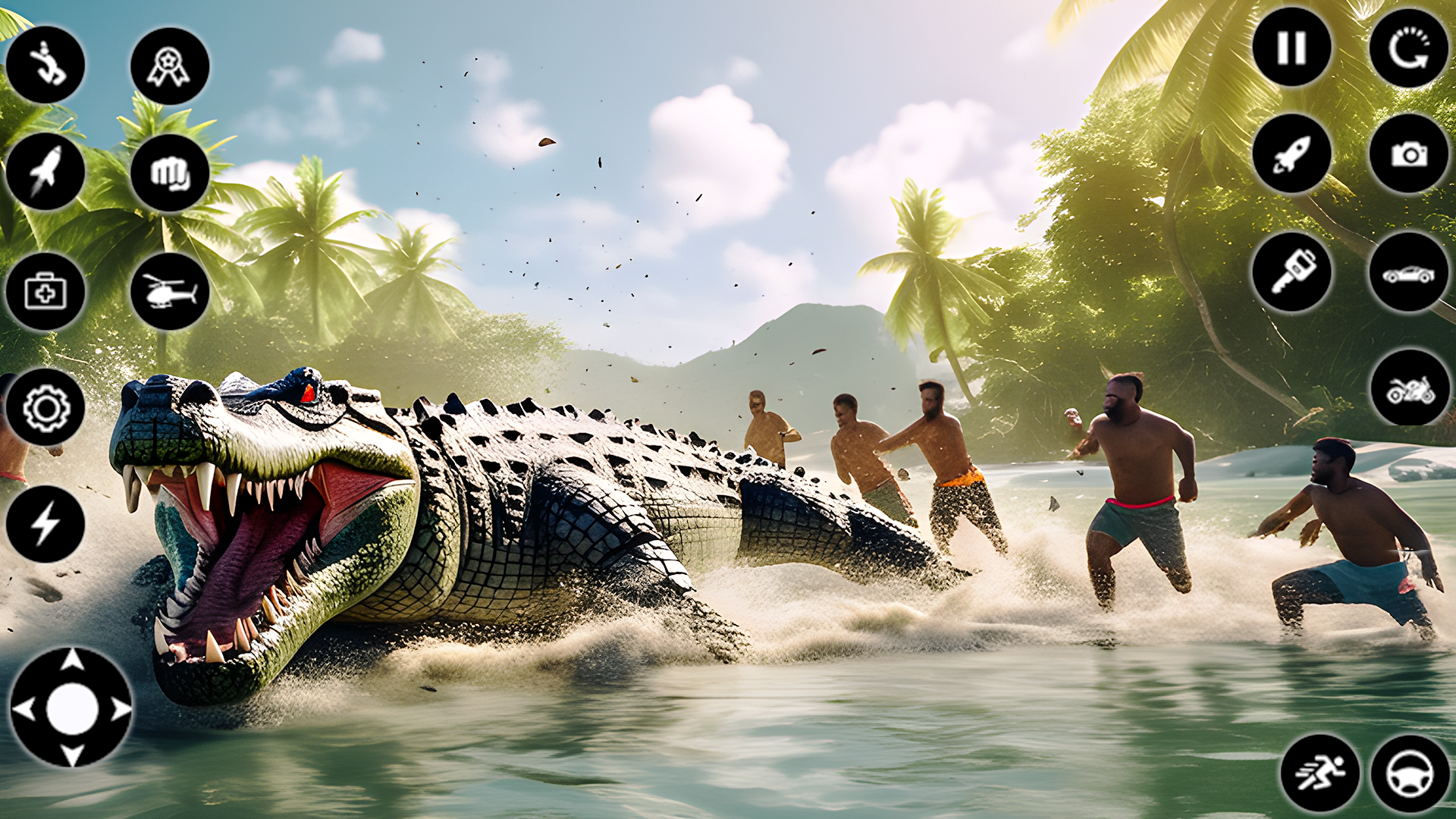 Crocodile Simulator Games 3D android iOS-TapTap