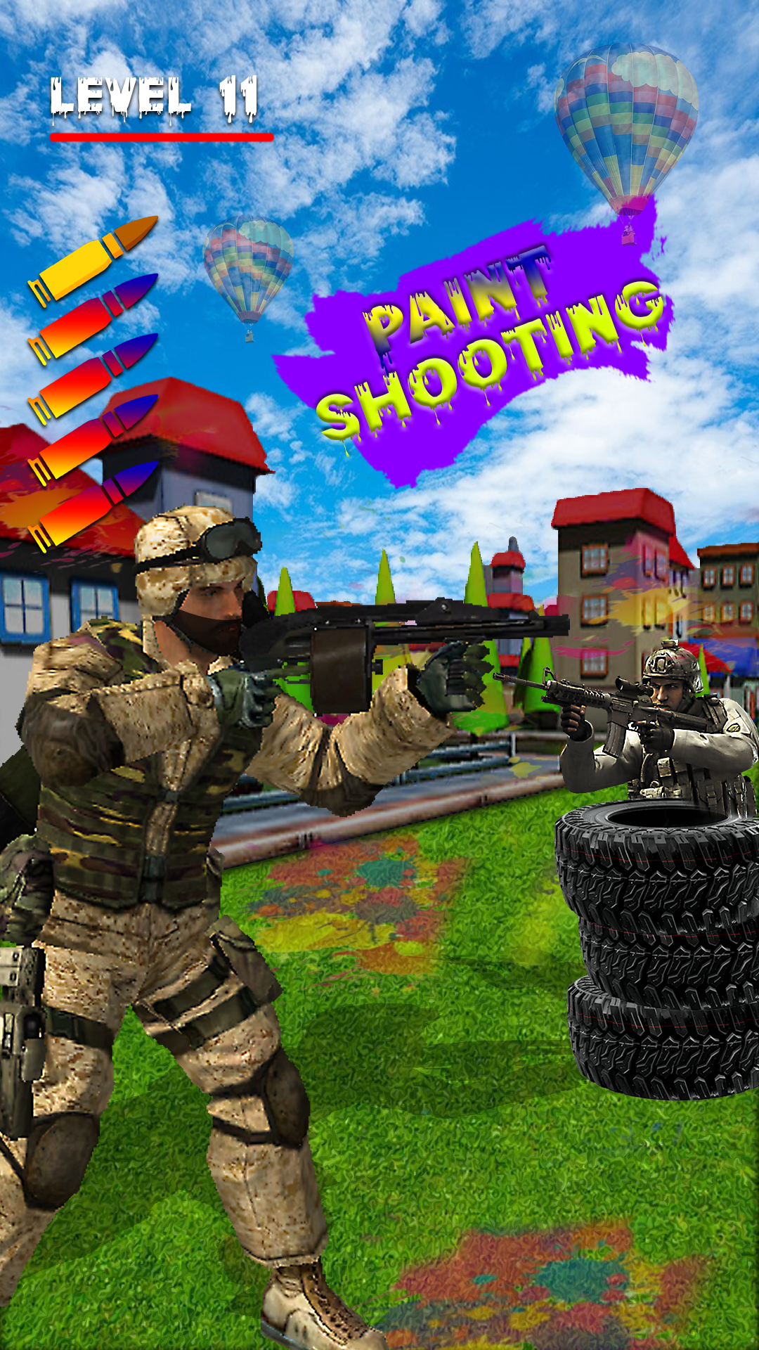 Paint shooter: Paintball arena android iOS-TapTap