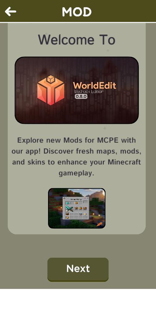 WorldEdit Mod For MCPE for Android/iOS - TapTap