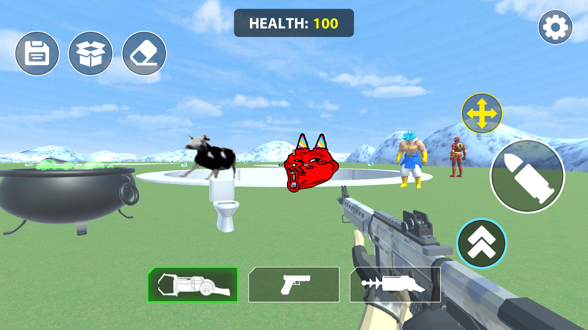 FPS Sandbox Mod In Frozen for Android/iOS - TapTap