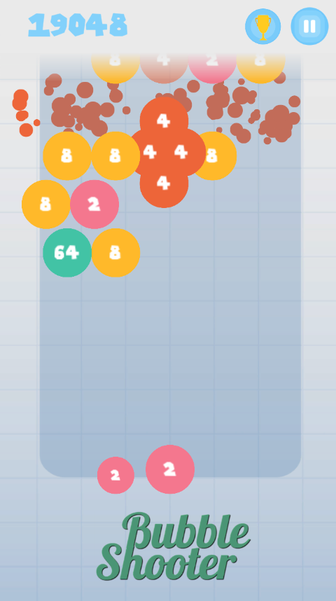 Number Bubble Shooter 2048 android iOS apk download for free-TapTap