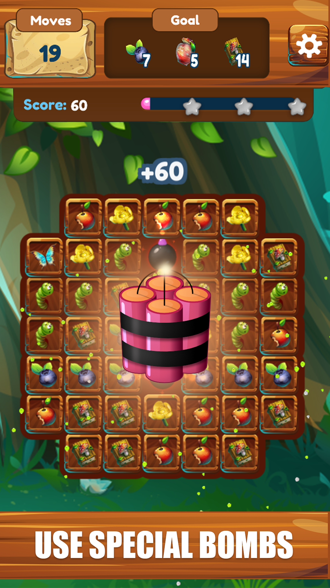 Jungle Gem: Jewel Match Game android iOS-TapTap