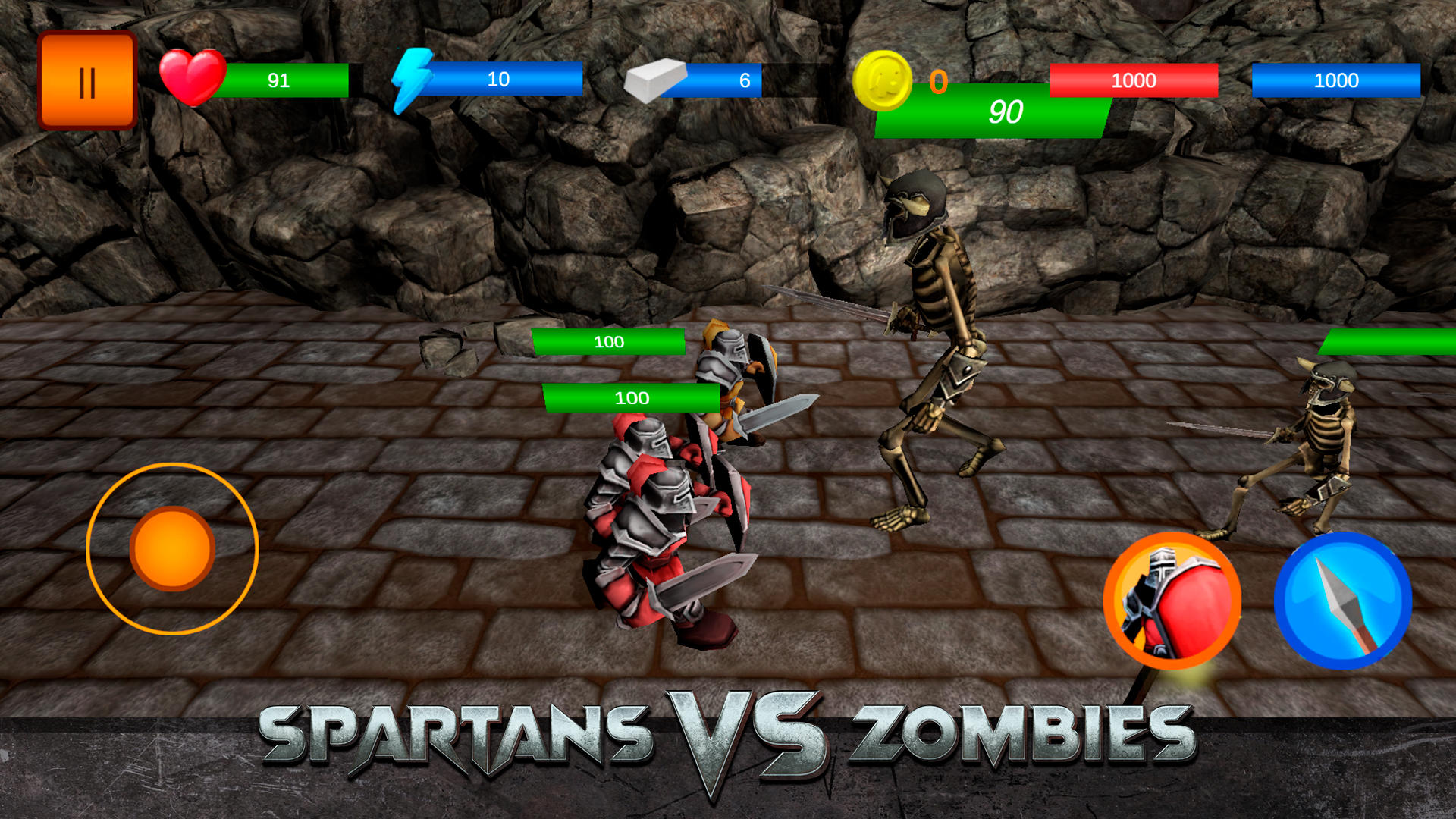 Spartans vs Zombies: Defense android iOS-TapTap