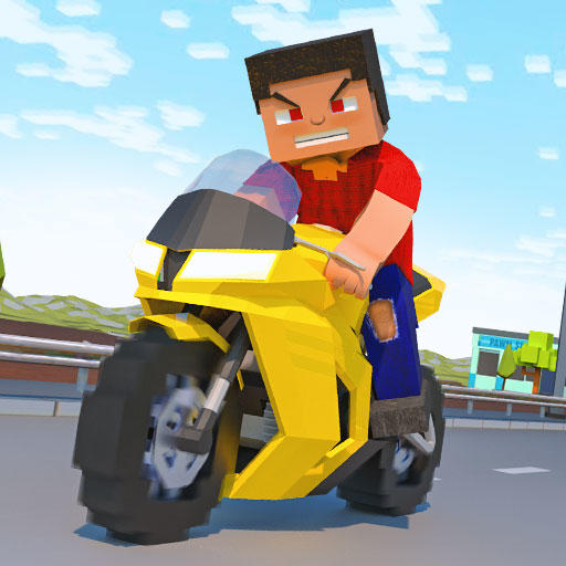 Blocky Bike Rider: Moto Racing for Android/iOS - TapTap