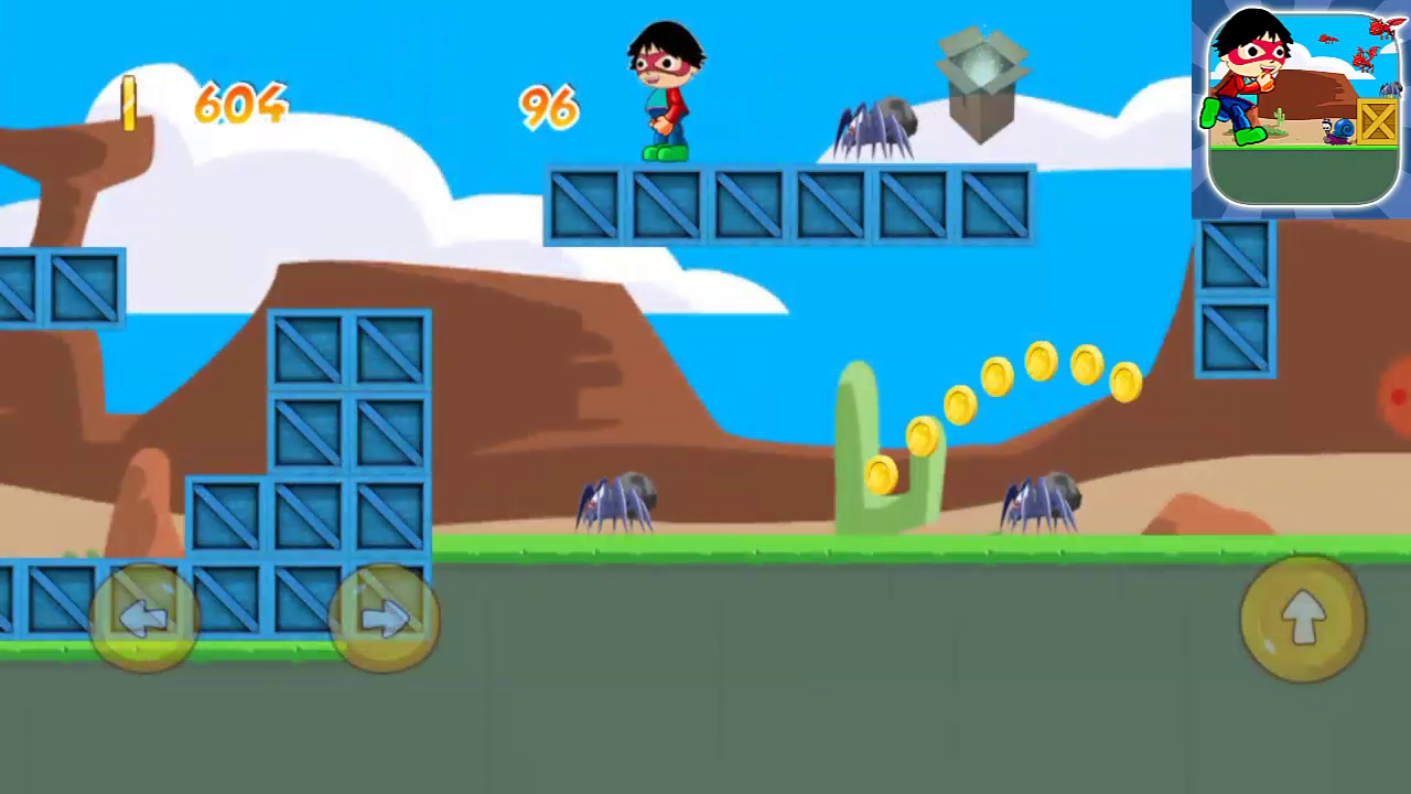 Super Ryan's Running Game - Adventure jump mobile Android apk Download ...