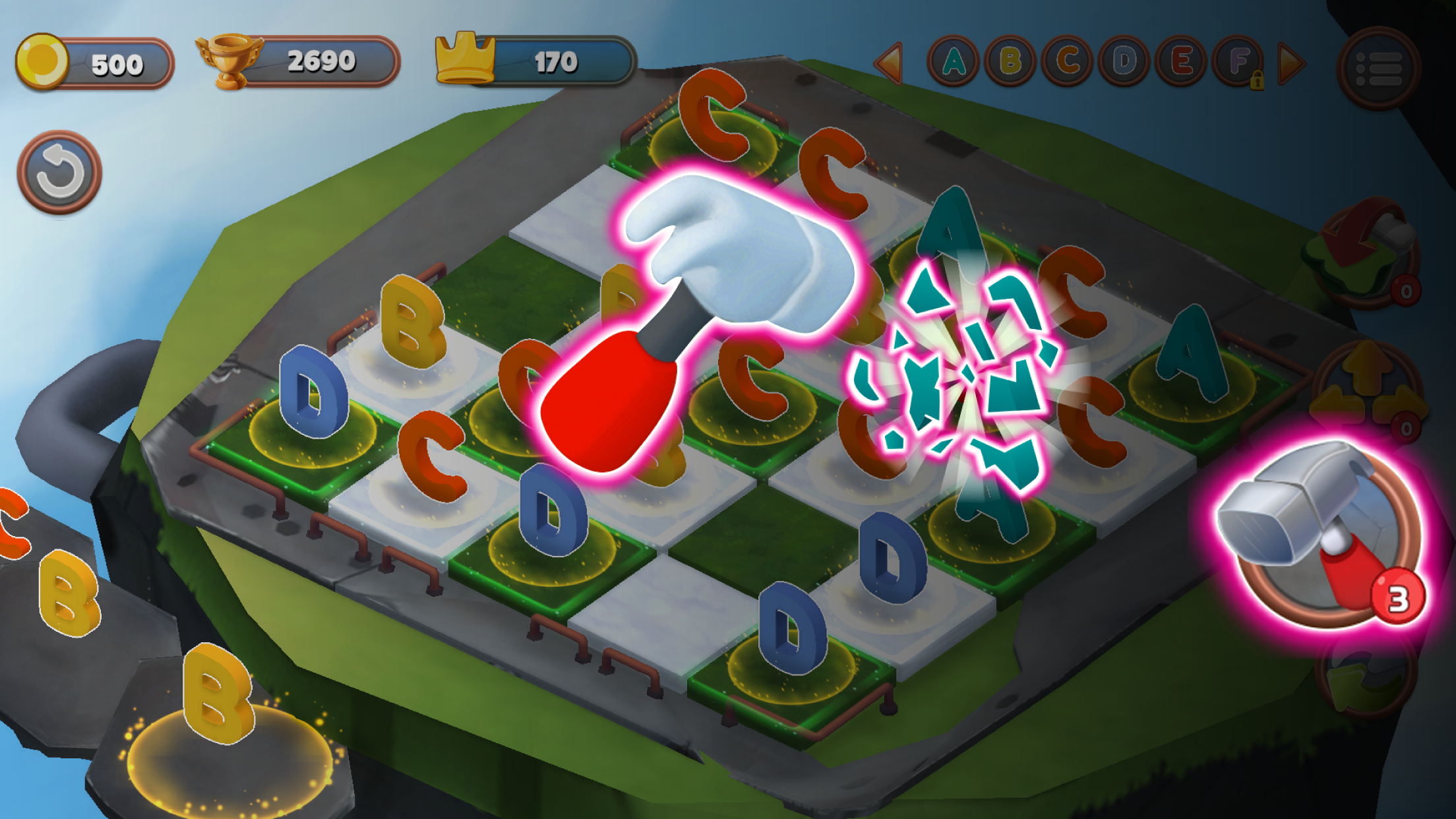 Merge Letters-Merge in the Sky for Android/iOS - TapTap