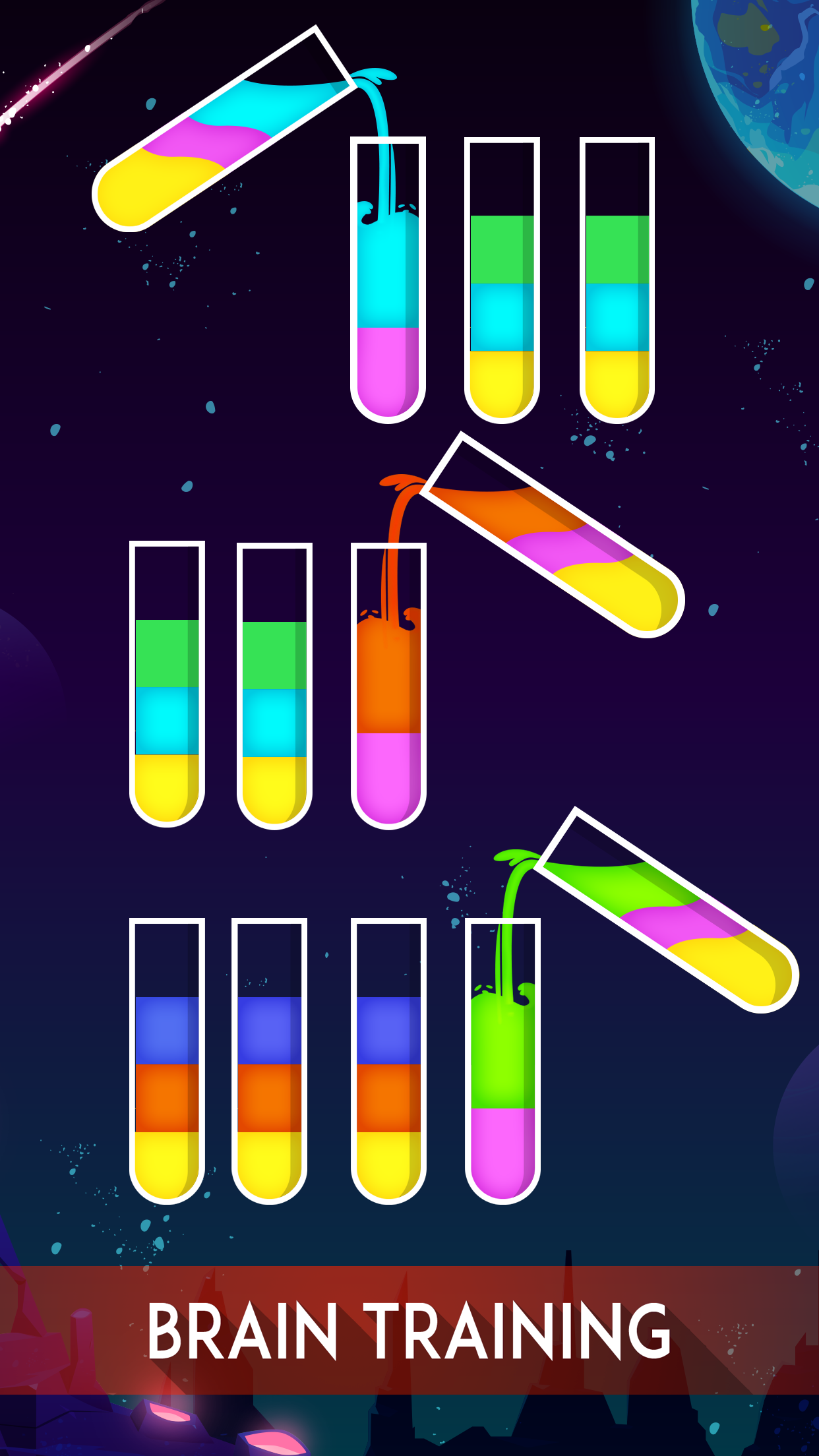 Water Color Sort: Pouring Game android iOS apk download for free-TapTap