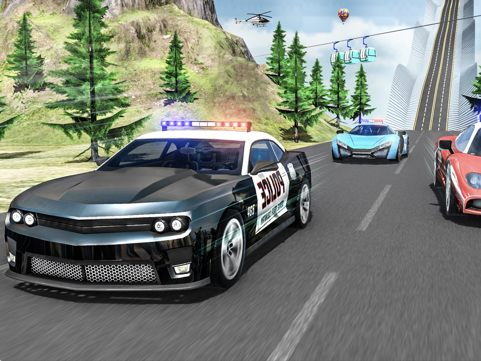 Police Car Stunts: GT Racing android iOS-TapTap
