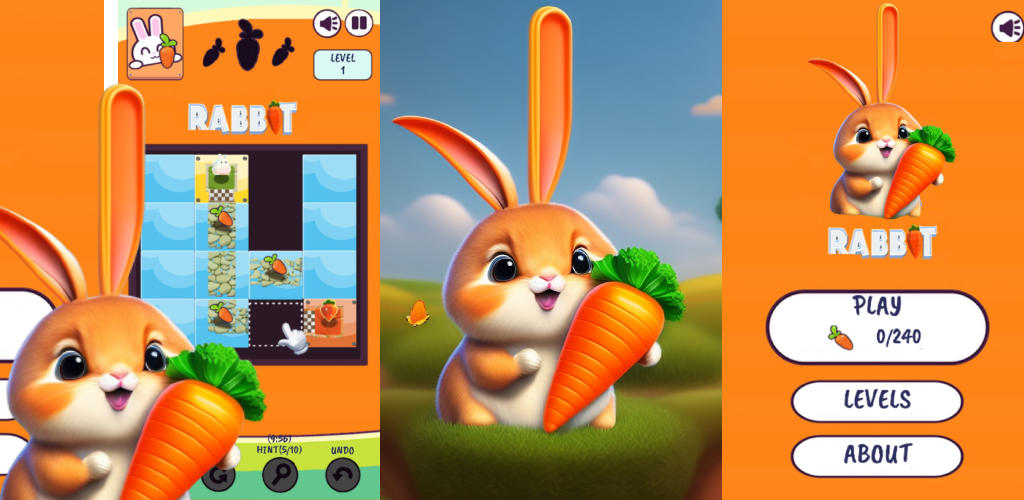 Rabbit Eat Carrot -Puzzle game 1.0.0 for Android/iOS - TapTap