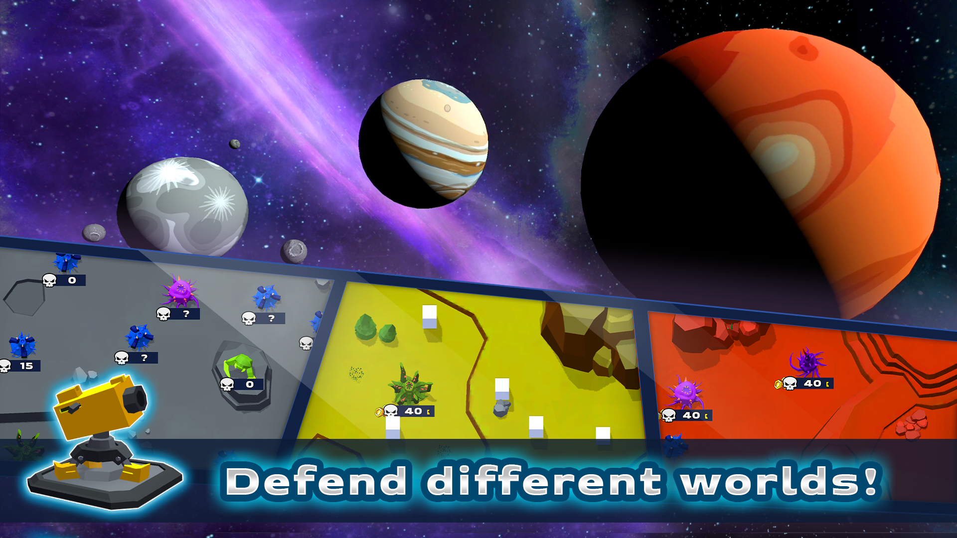 Mega alien siege: Turret base android iOS apk download for free-TapTap