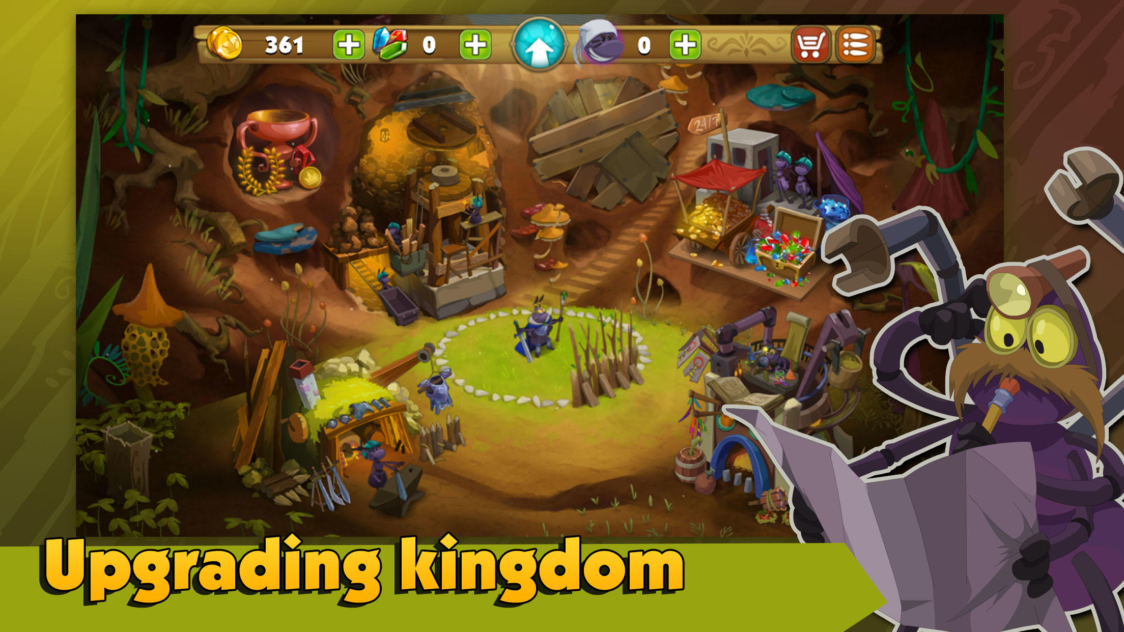 King of Bugs: Tower Defense android iOS apk download for free-TapTap