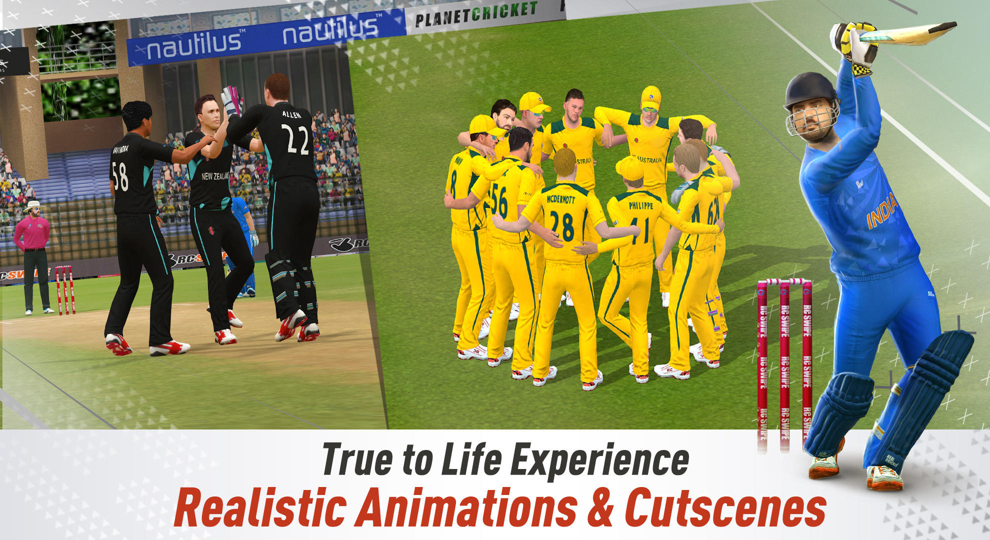 Real Cricket Swipe Latest Version for Android/iOS - TapTap