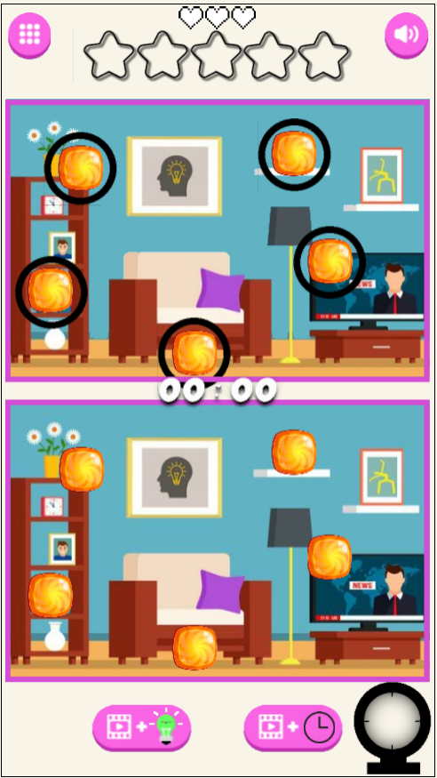 Find 5 Differences Home android iOS-TapTap