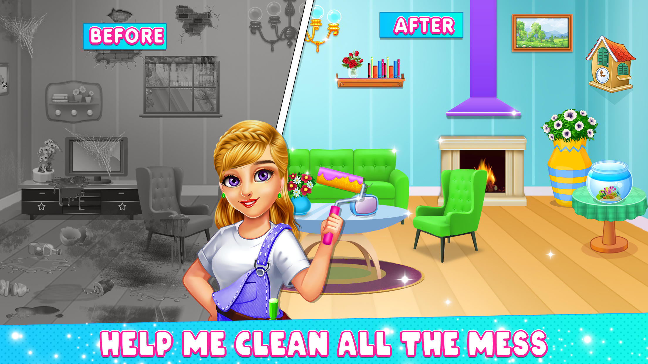 House Cleaning Games For Girls android iOS apk download for free-TapTap