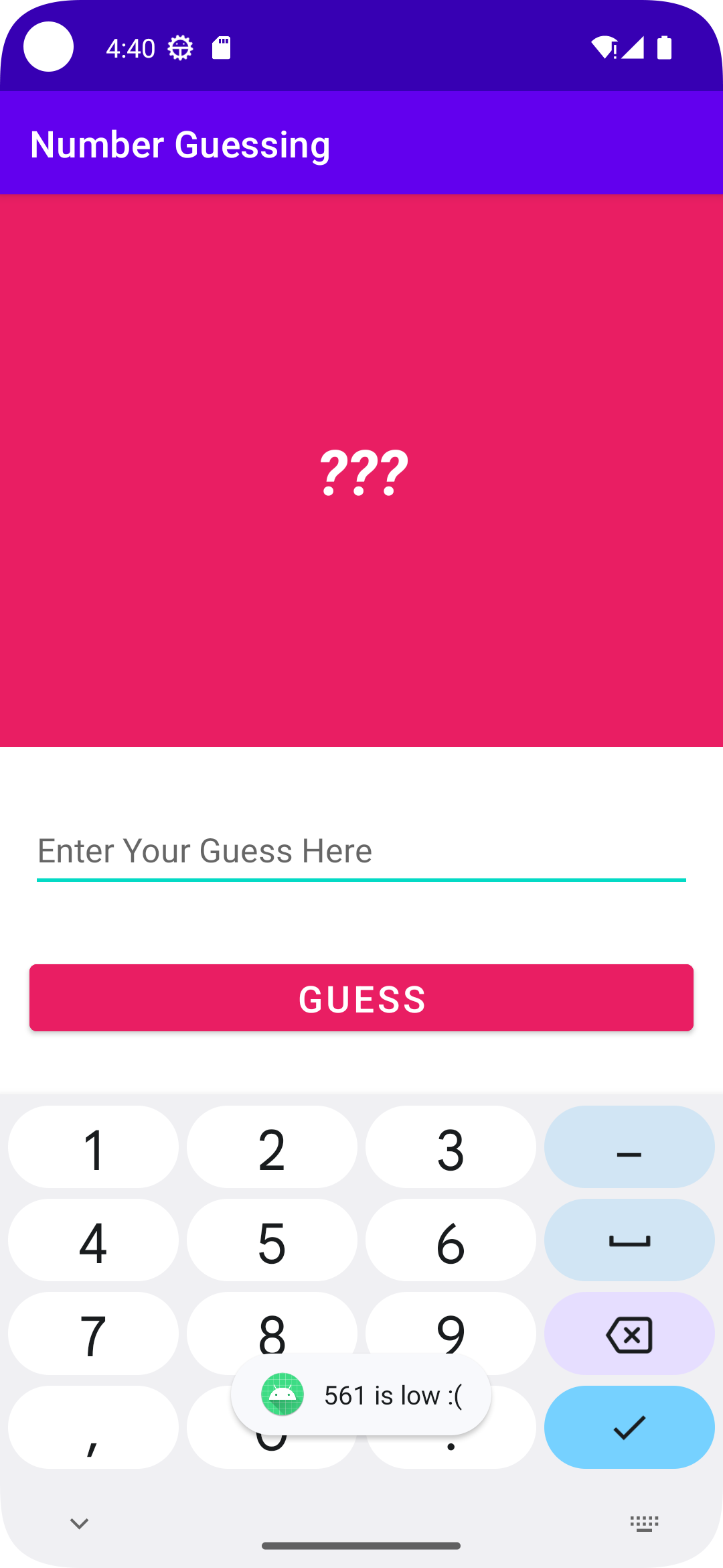 Number Guessing android iOS-TapTap