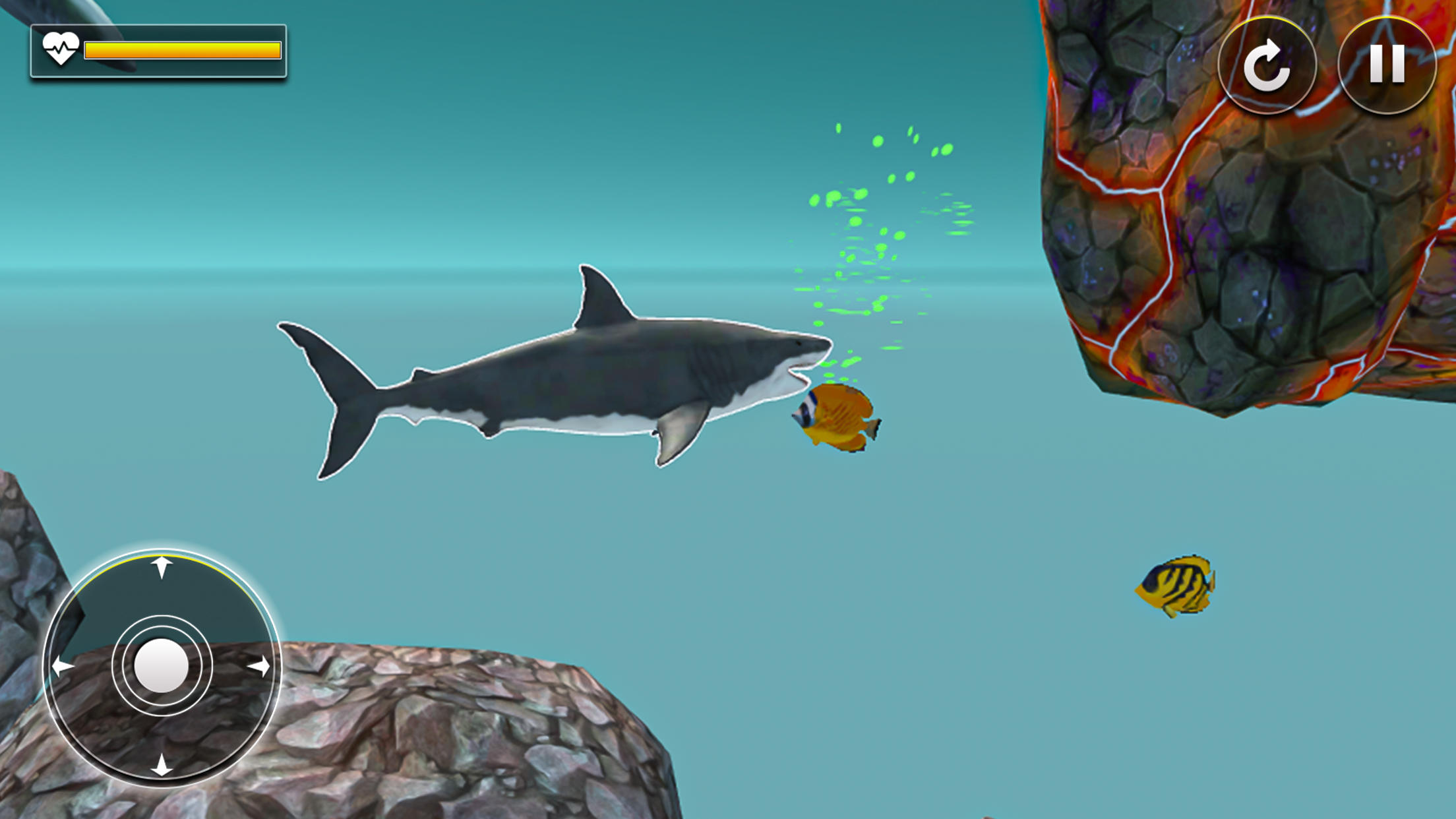 Angry White Shark Games 3d android iOS apk download for free-TapTap