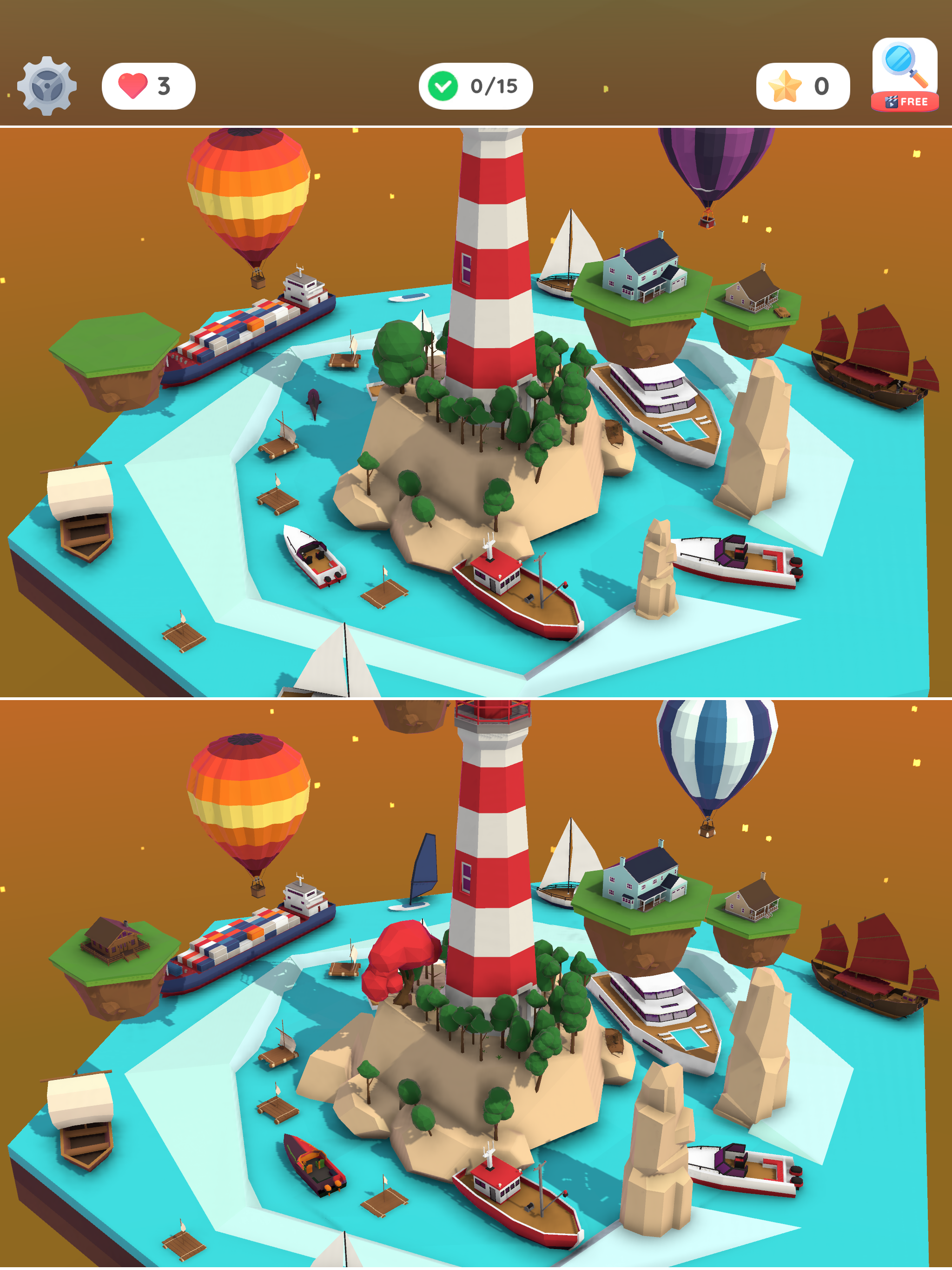 Differences 3D Puzzle Game android iOS apk download for free-TapTap