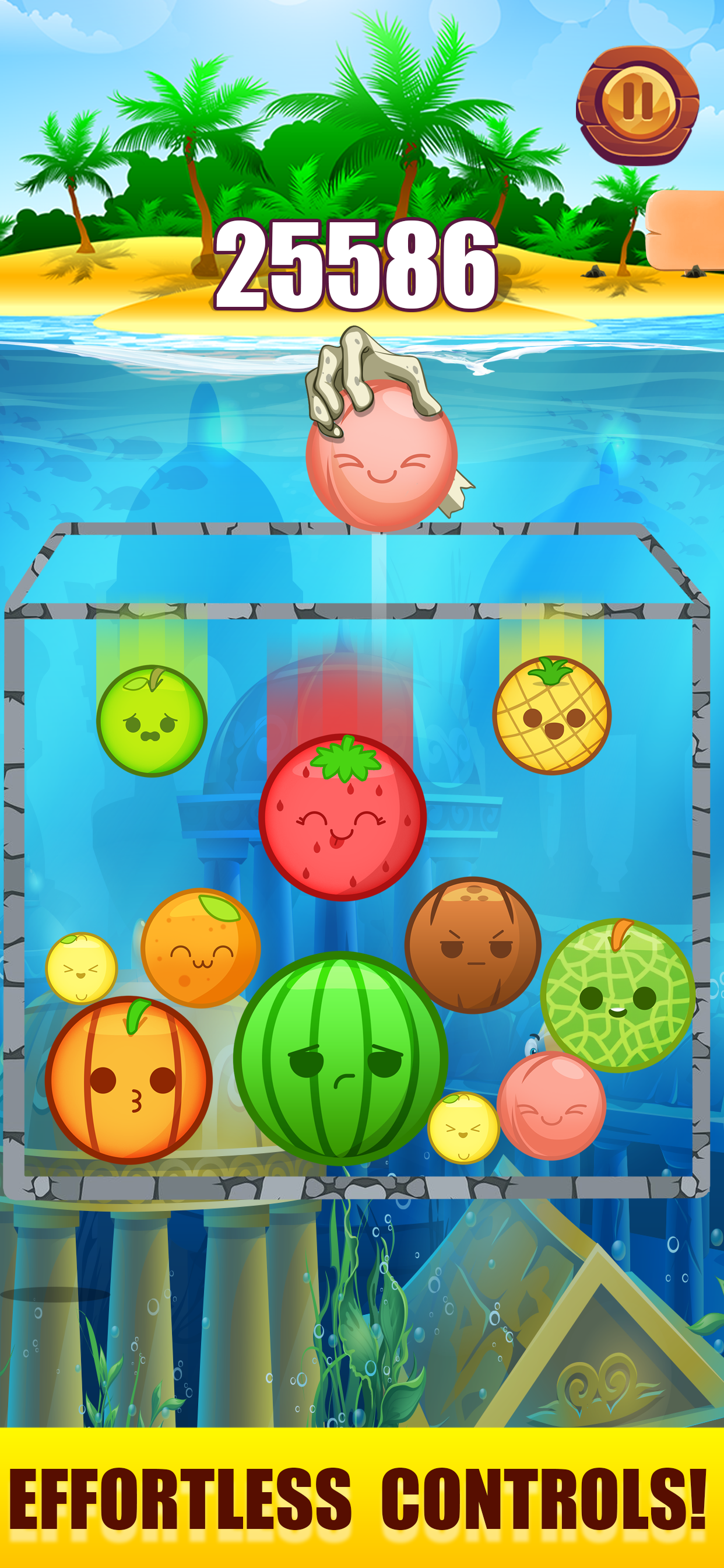 Watermelon Fruit Merge Game android iOS-TapTap