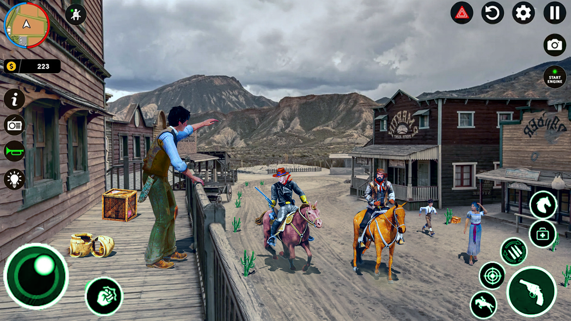 Wild West Sniper: War Cowboy android iOS apk download for free-TapTap