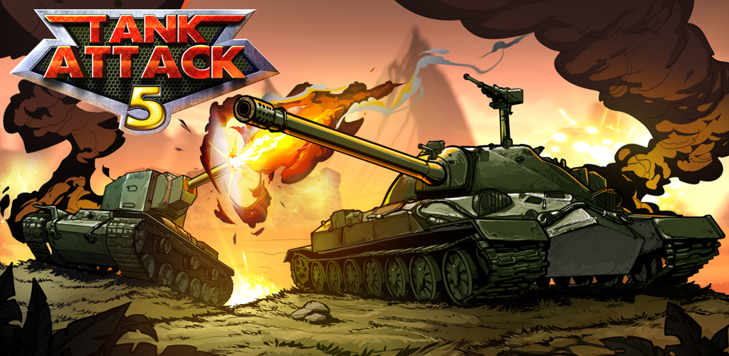 Tank Attack 5 Tanks 2D mobile android iOS apk download for free-TapTap