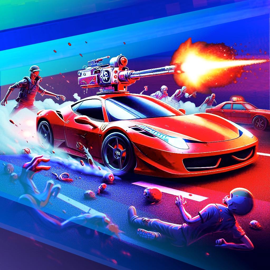 Zombie Car - fast gun shooting for Android/iOS - TapTap