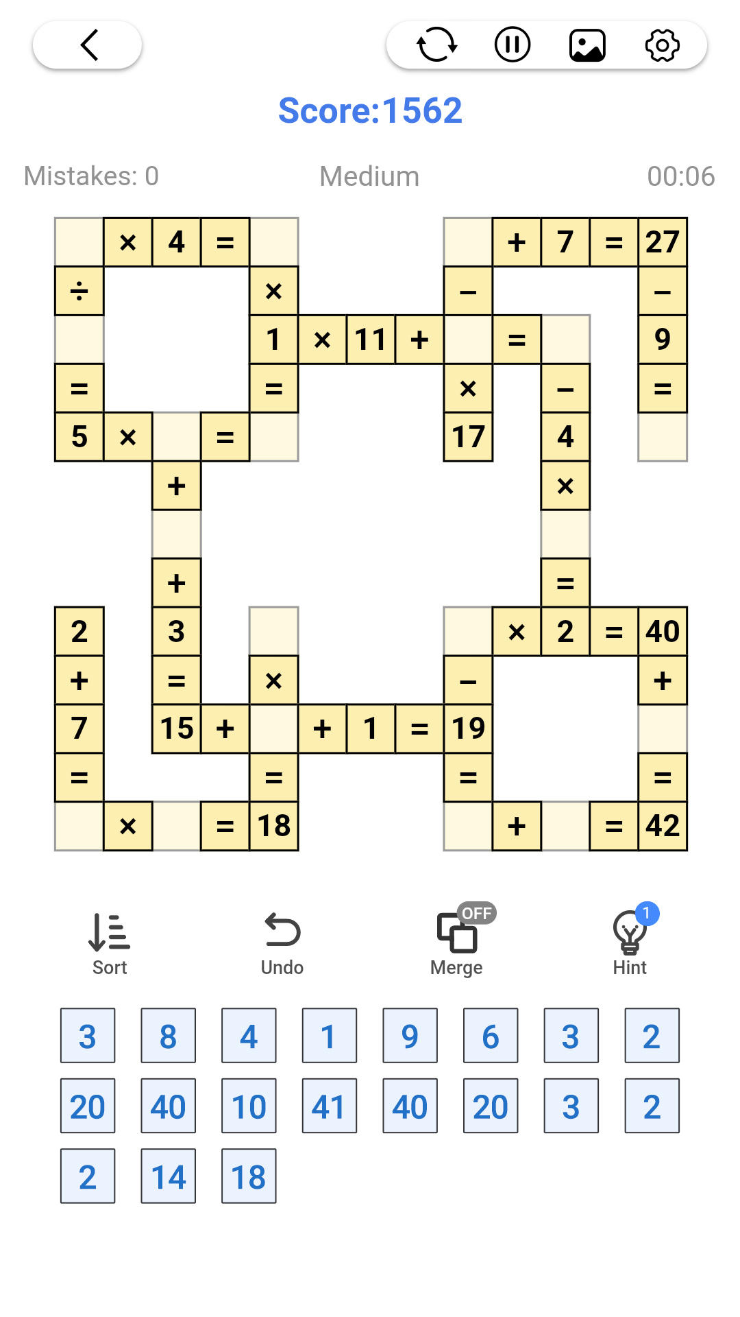 Math Number: Cross Math Puzzle android iOS apk download for free-TapTap