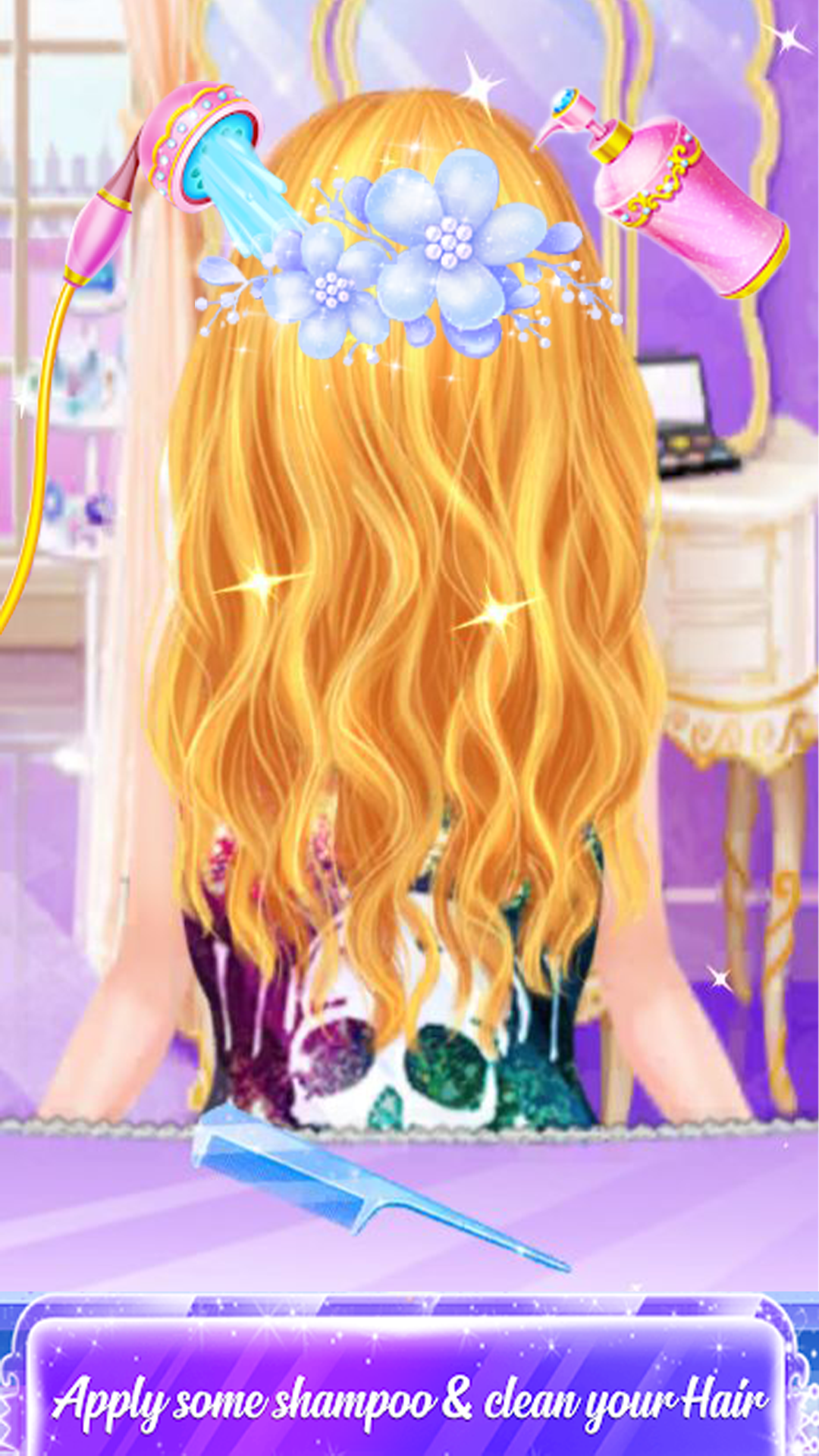 Braided MakeUp Hair Salon Game android iOS-TapTap