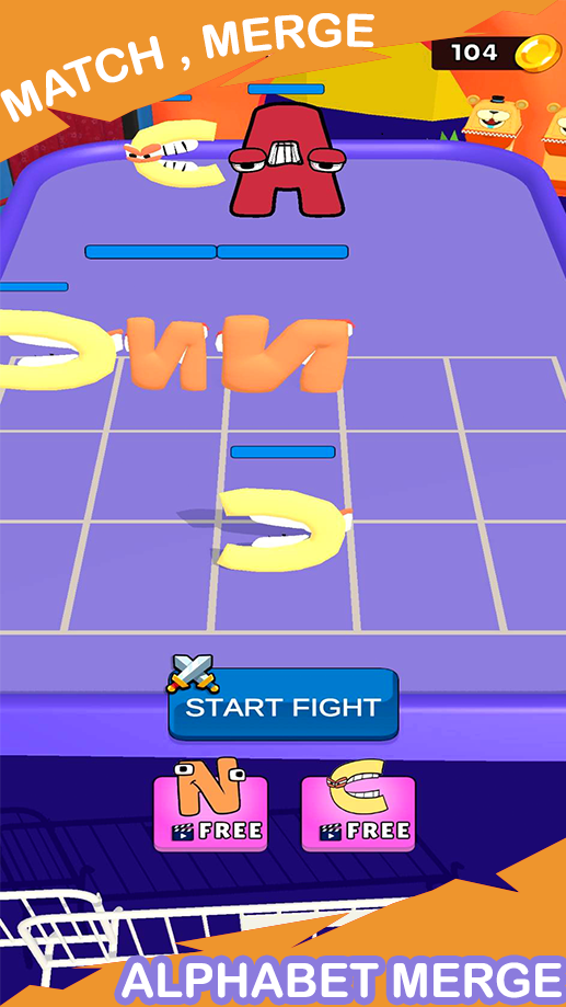 Merge Letter : Alphabet Fight for Android/iOS - TapTap