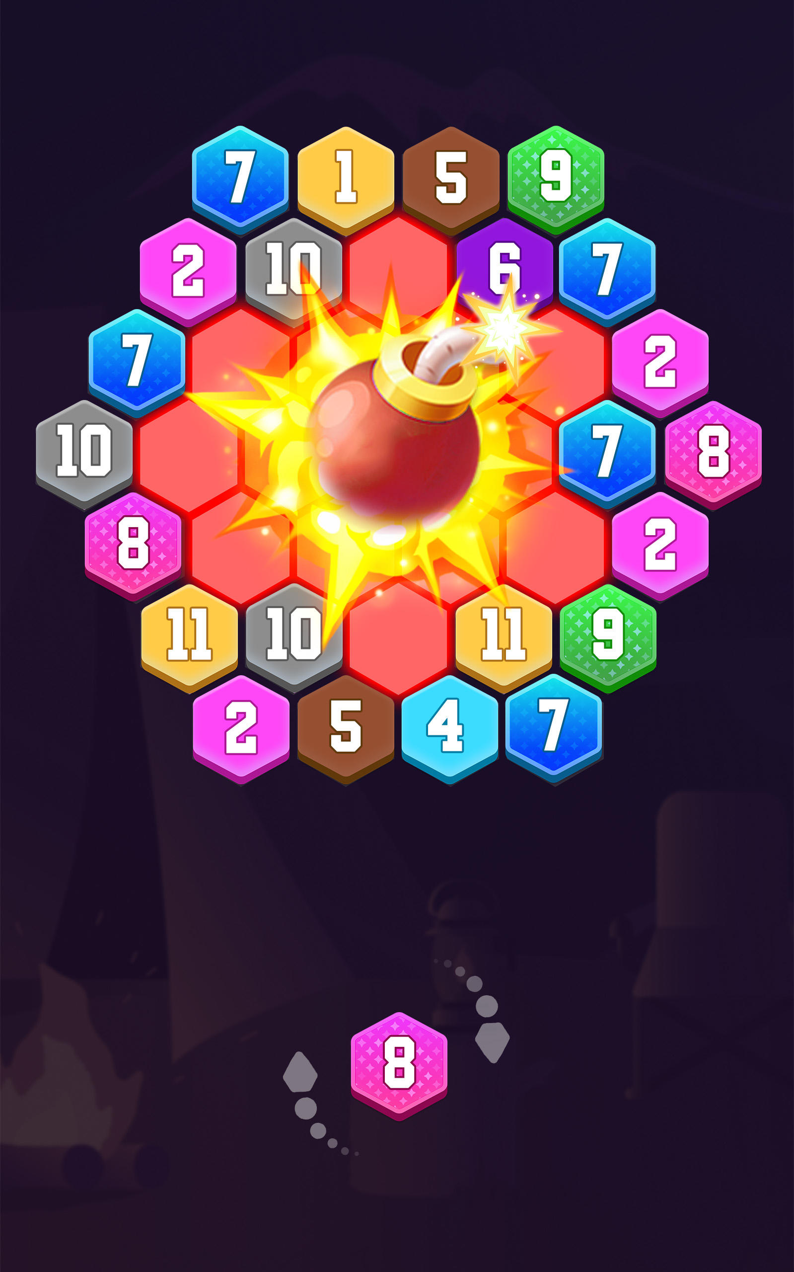Hexa Merge: Number Puzzle Game android iOS apk download for free-TapTap