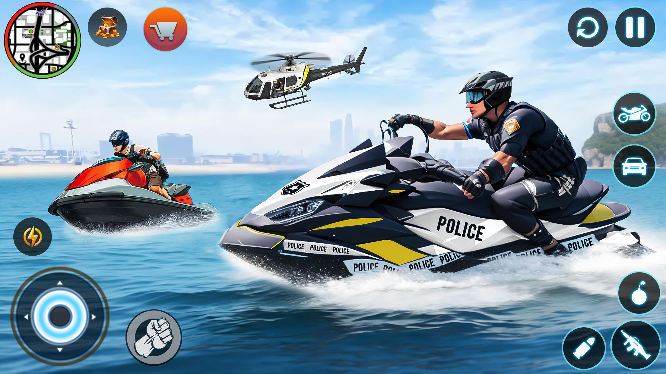 Police Thief Games: Cop Sim android iOS apk download for free-TapTap