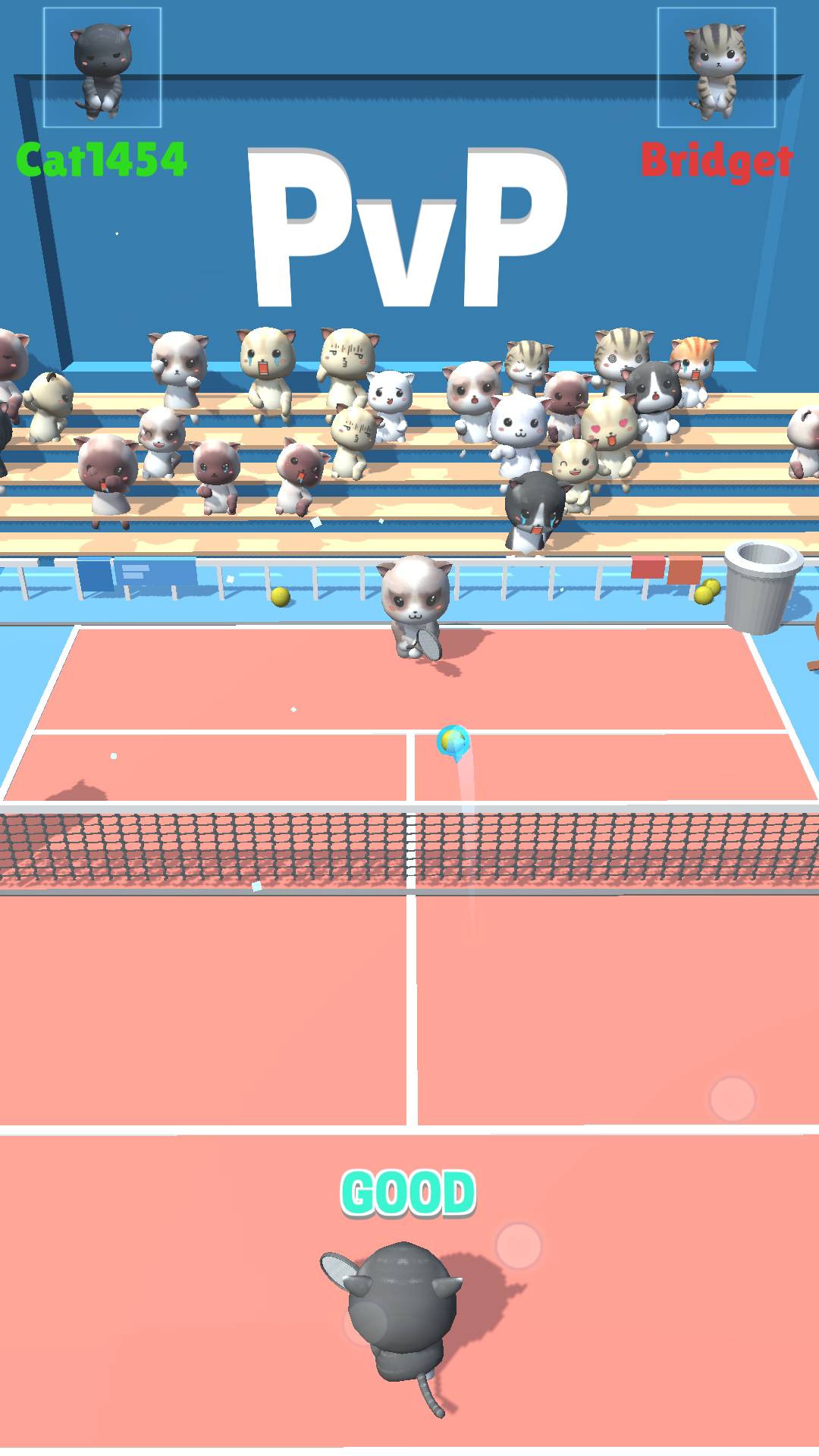 Cat Tennis Tournament android iOS-TapTap