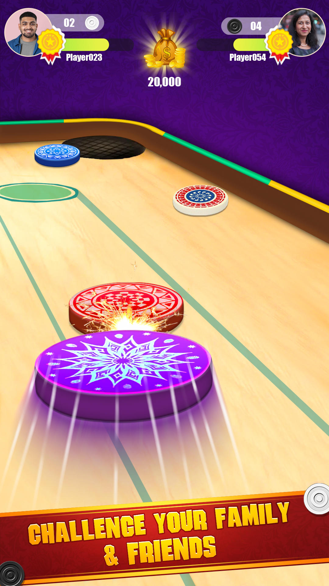 Carrom Board Offline Disc Game android iOS-TapTap