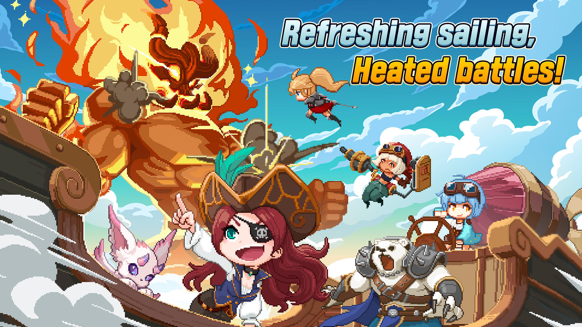 Airship Knights Idle RPG mobile android iOS apk download for free-TapTap