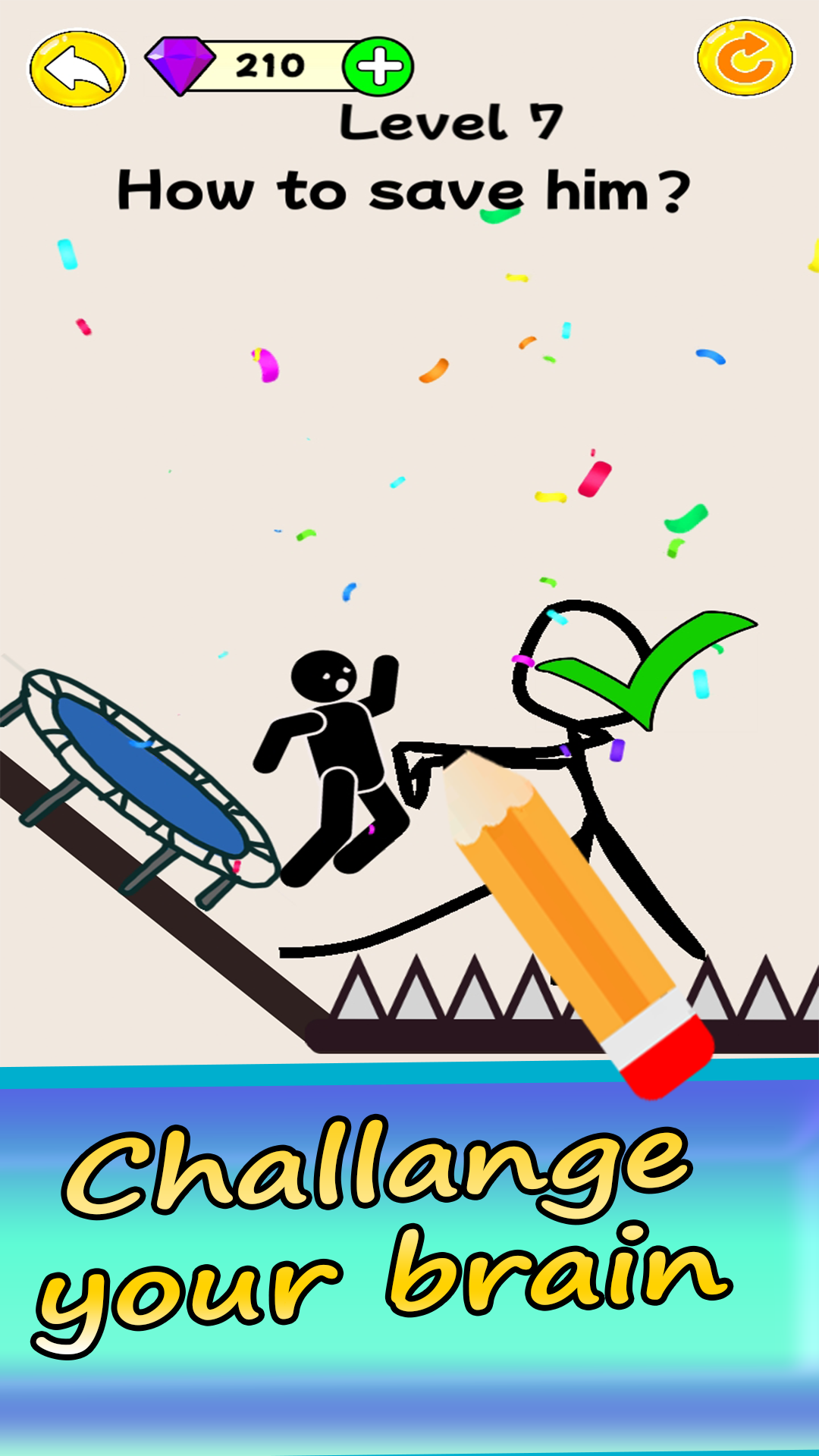 Stickman Rush- Draw Line android iOS-TapTap