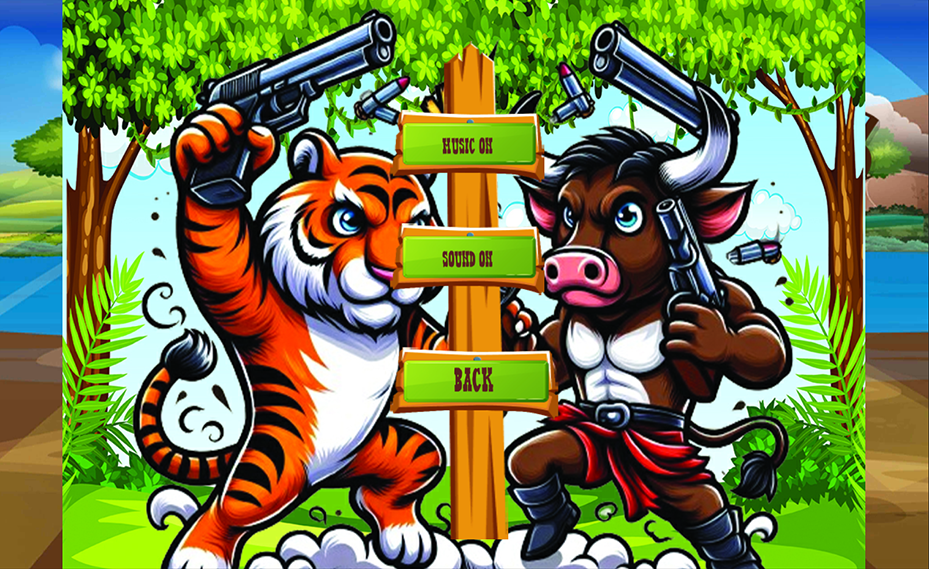 Tiger VS Bull Fighting Game android iOS-TapTap