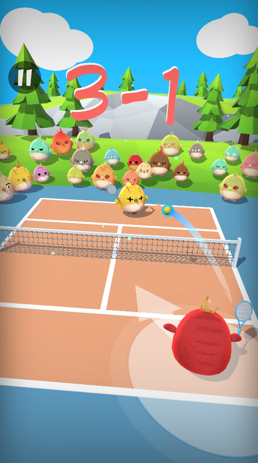 Cute Birds Tennis android iOS-TapTap