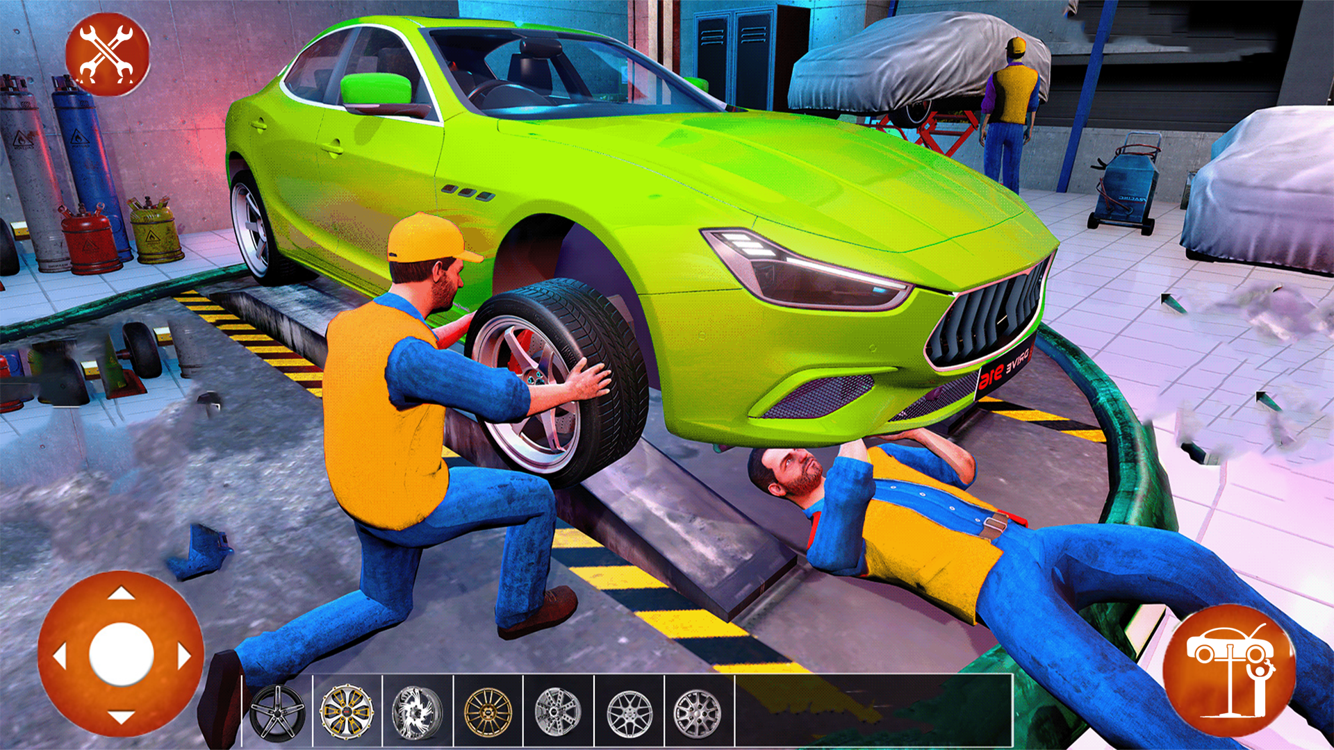 Car Mechanic Simulator Tires android iOS apk download for free-TapTap