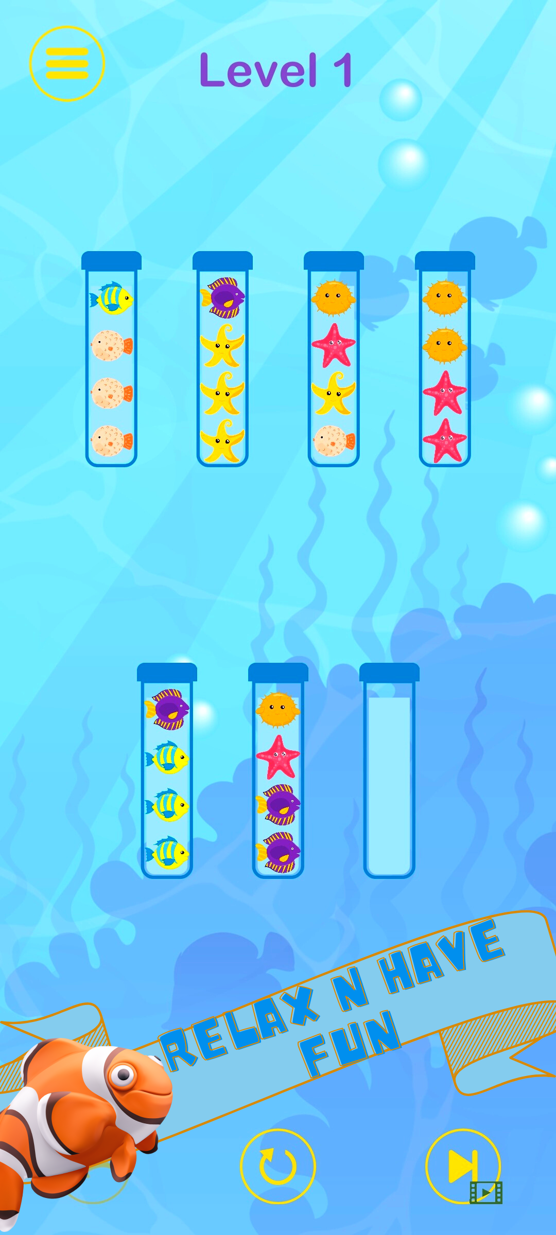 Fish Sort Water Sort Puzzle 3D android iOS-TapTap