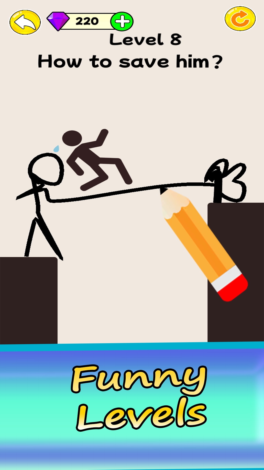 Stickman Rush- Draw Line android iOS-TapTap