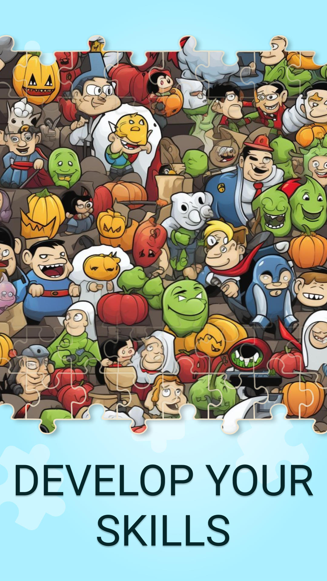 Сartoon Jumble Jigsaw Puzzle android iOS apk download for free-TapTap