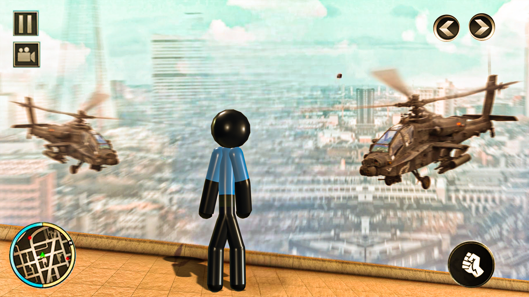 Police Stickman Rope Hero android iOS-TapTap