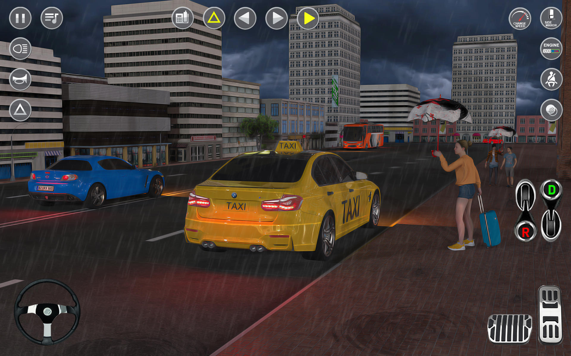 City Taxi Car Driving Games 3d android iOS-TapTap