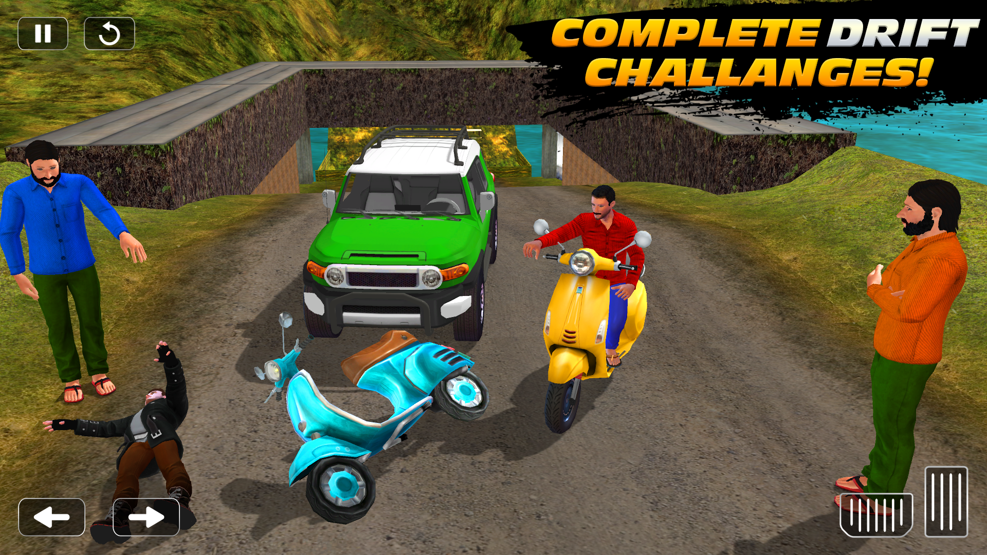 Indian Bike Game 3D Scooty Pro android iOS-TapTap