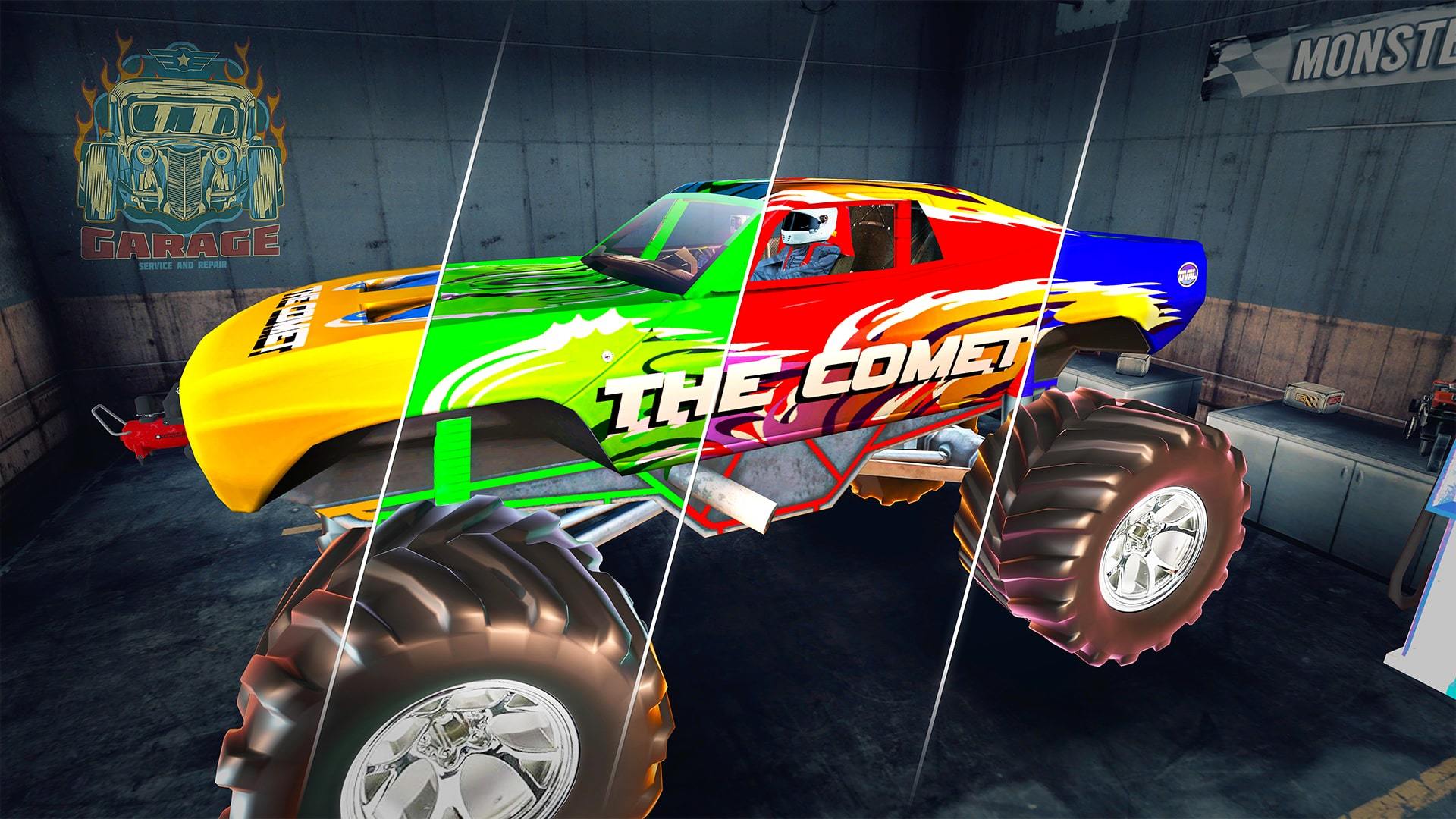 Monster Truck Driving Games 3d android iOS apk download for free-TapTap