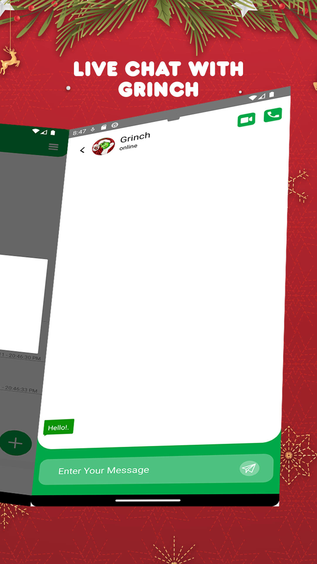 Video Call Grinch Christmas mobile Android apk Download for free|TapTap
