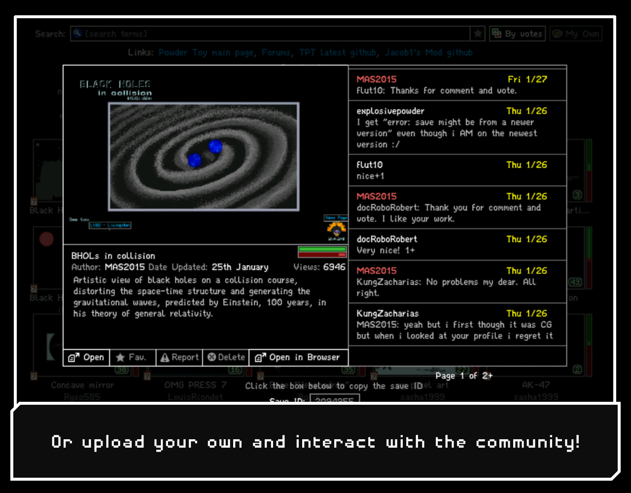 무료 다운로드 The Powder Toy 최신 버전 Android/iOS용 APK - TapTap