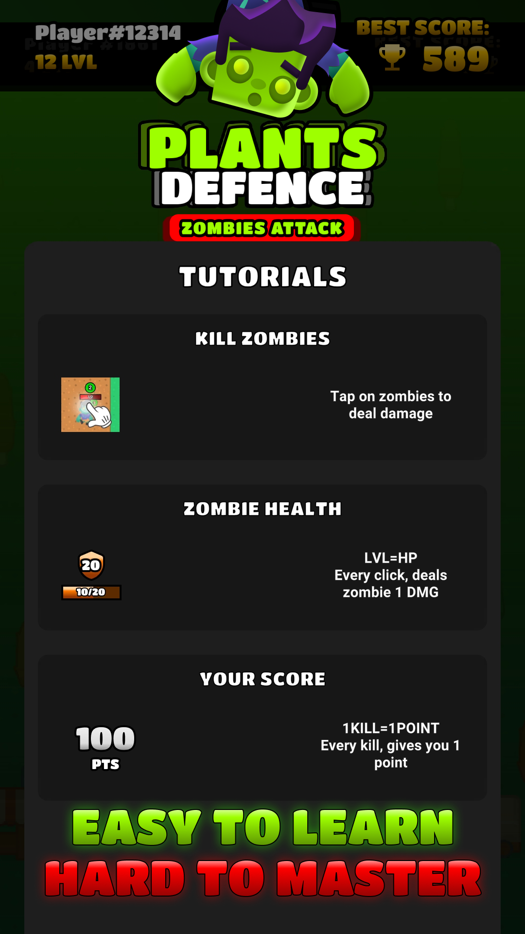 Plants Defence: Zombies Attack android iOS-TapTap