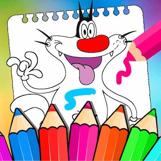 Super Oggy Coloring game for Android/iOS - TapTap
