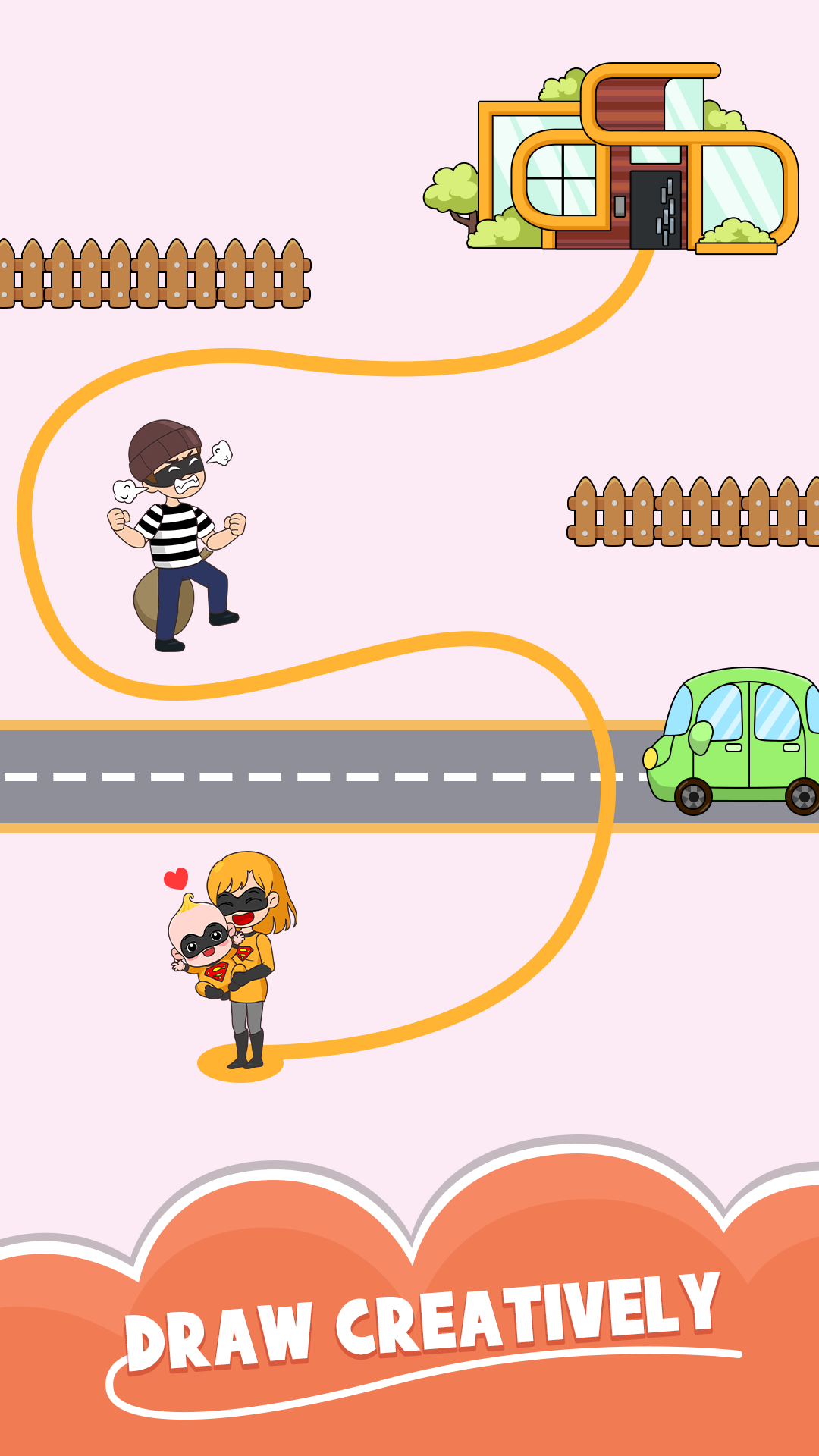 Draw Home: Rush To Home android iOS apk download for free-TapTap